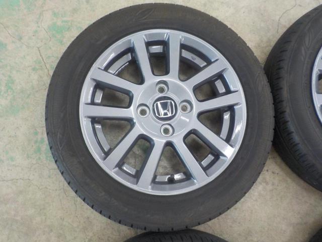 ホンダ純正(HONDA)N-BOX カスタム 660 G L Modulo ME-019 + DUNLOP(ダンロップ) ENASAVE EC300+ | カー用品 タイヤホイールセット 14 ...