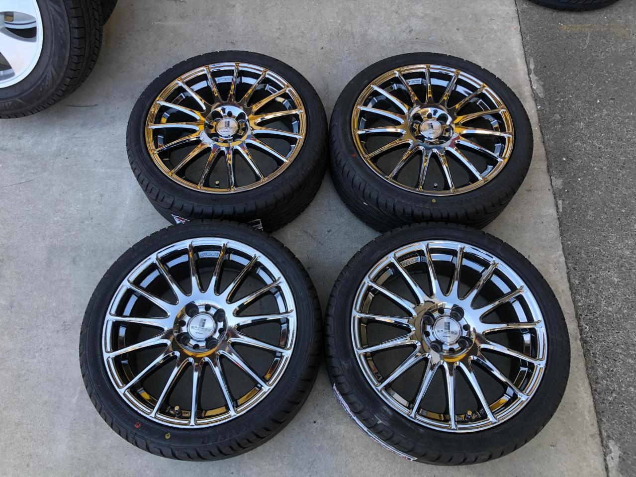 WORK SPORBO FEVORE + KENDA KR20 ☆新品タイヤ☆ | カー用品 タイヤホイールセット 17インチタイヤホイール ...