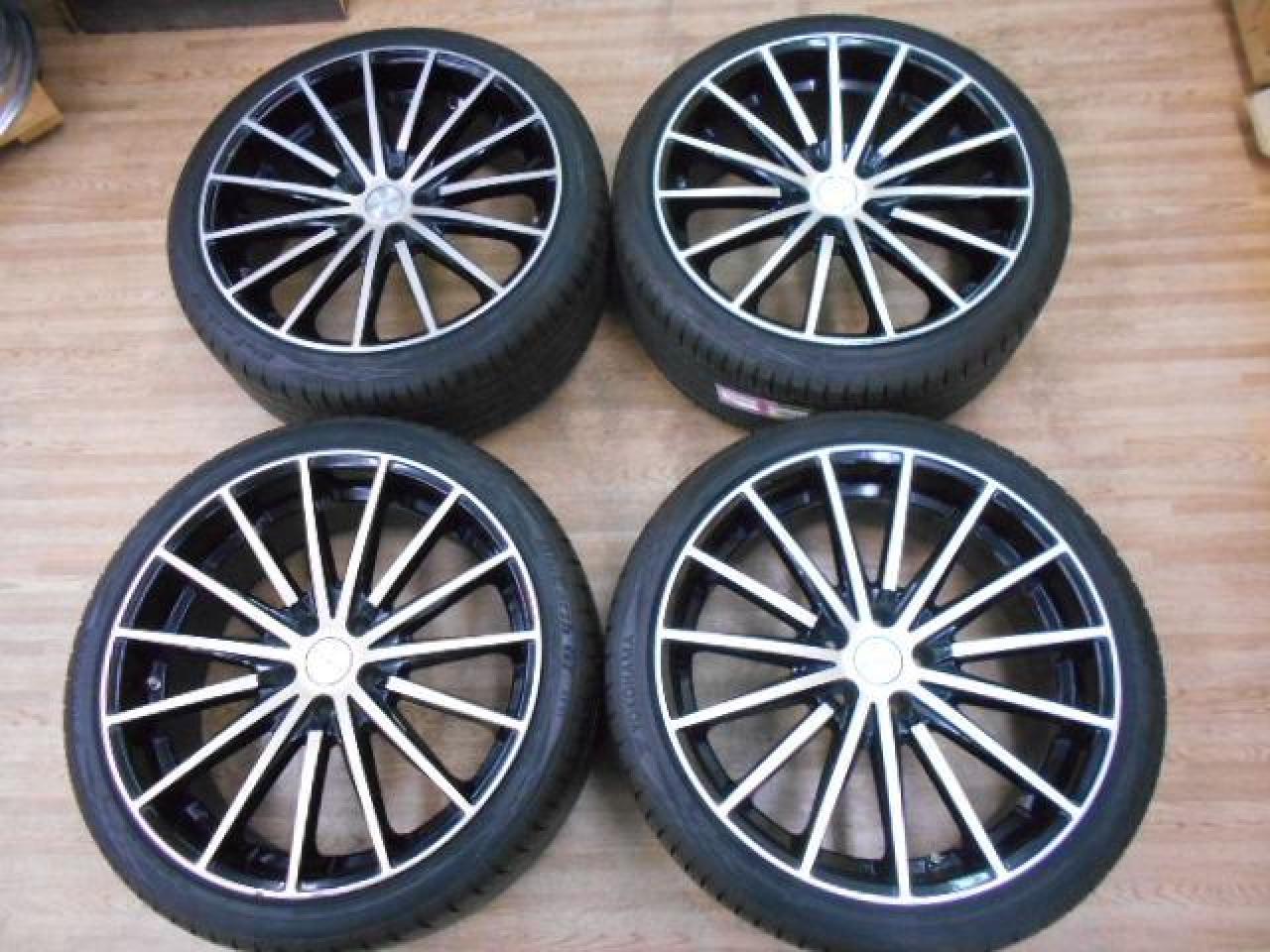ROJAM(ロジャム) Premium Wheels(プレミアム ホイール) Spread + YOKOHAMA(ヨコハマ) BluEarth ...