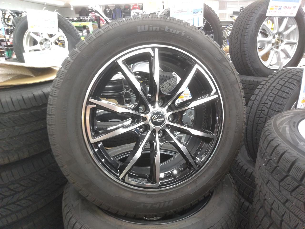 AUTOWAY PW-510+HIFLY Win-turi 216 | カー用品 スタッドレスタイヤホイールセット 17インチスタッドレス ...