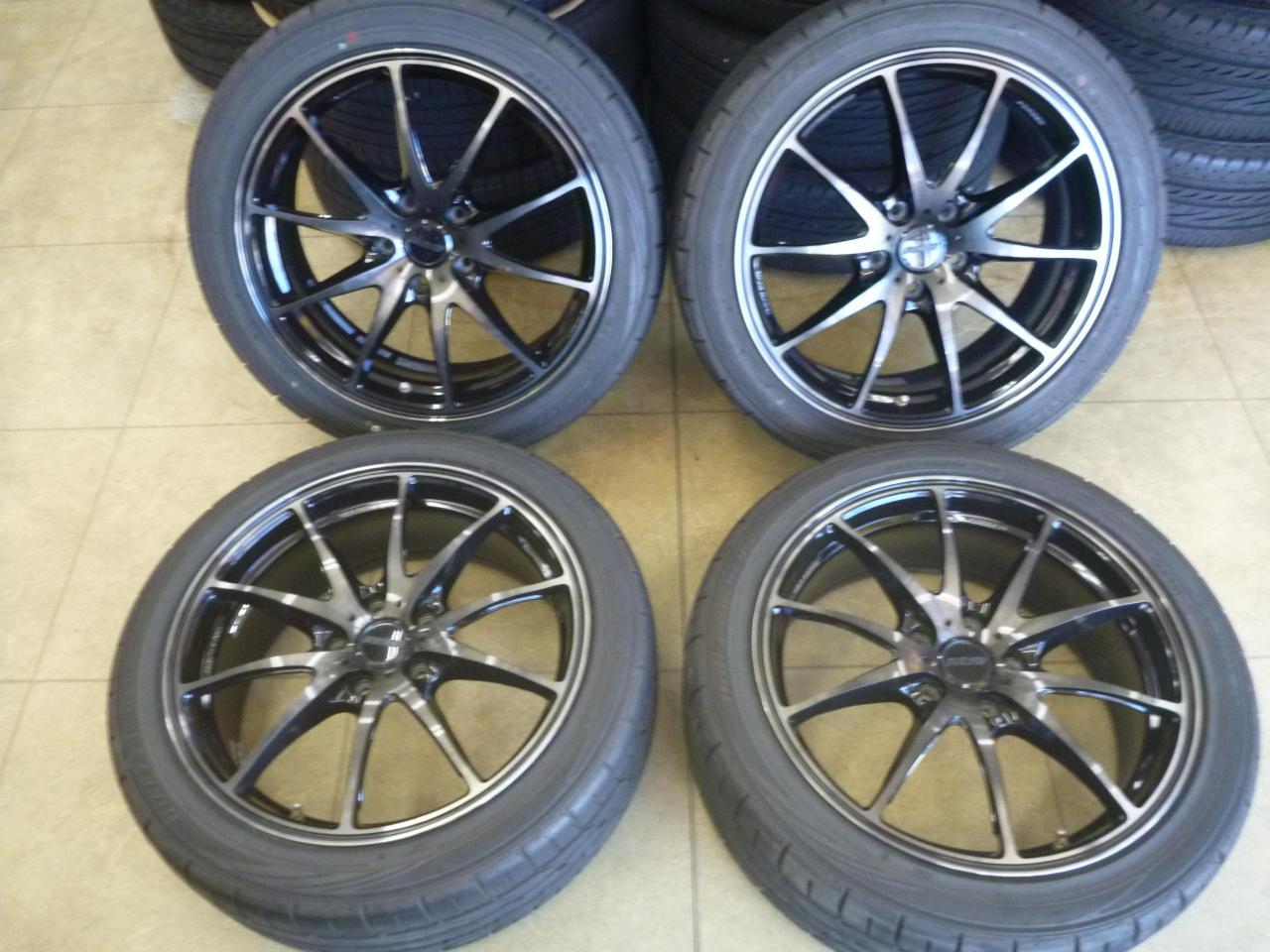 RAYS VOLK RACING(ボルク レーシング) G25+DUNLOP DIREZZA DZ102 | カー用品 タイヤホイールセット 18インチタイヤホイールセットを通販で購入する ...