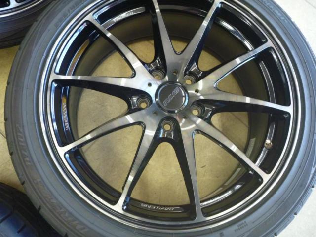 RAYS VOLK RACING(ボルク レーシング) G25+DUNLOP DIREZZA DZ102 | カー用品 タイヤホイールセット 18インチタイヤホイールセットを通販で購入する ...