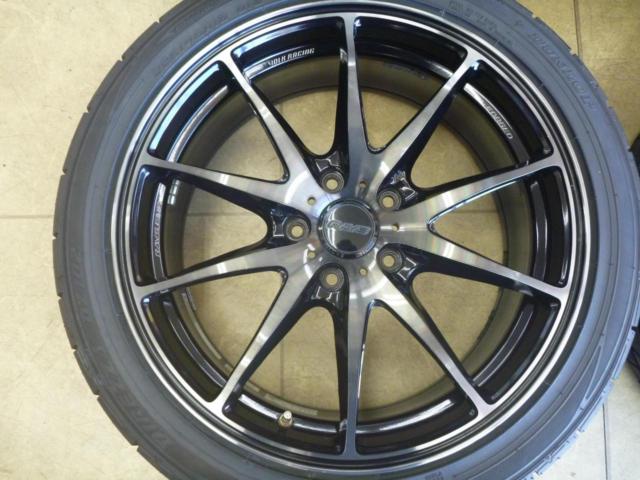 RAYS VOLK RACING(ボルク レーシング) G25+DUNLOP DIREZZA DZ102 | カー用品 タイヤホイールセット 18インチタイヤホイールセットを通販で購入する ...