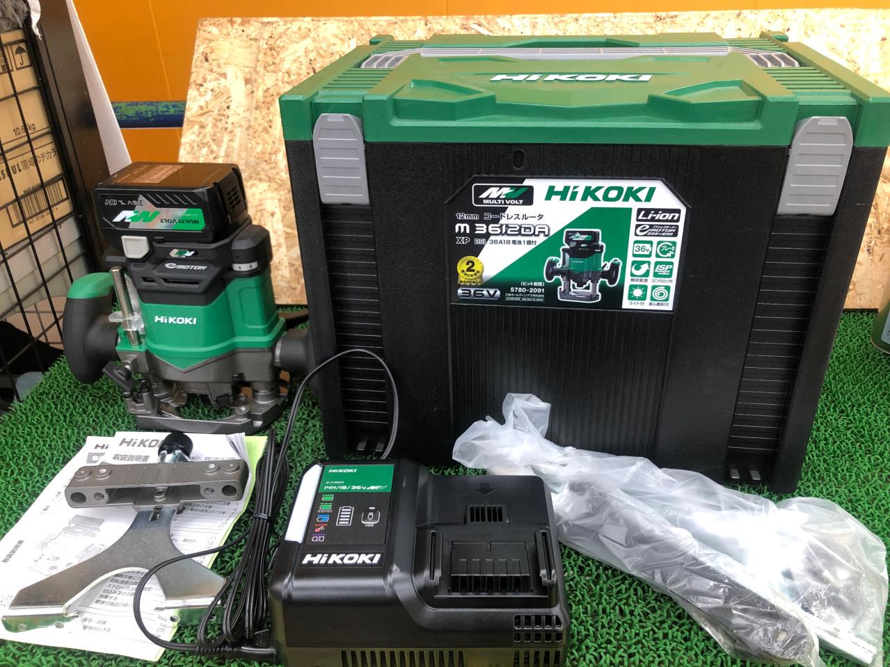 HiKOKI ハイコーキ コードレスルータ M3612DA | 総合リユース 電動工具その他 ルーターを通販で購入する | 中古カー＆バイク用 ...
