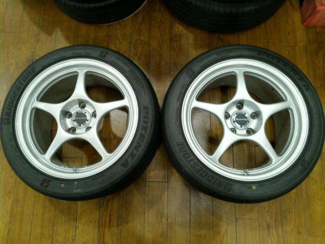 ENKEI(エンケイ)Racing(レーシング) RACING RP02+BRIDGESTONE POTENZA RE-71RS | カー用品 タイヤホイールセット 17インチタイヤホイール ...