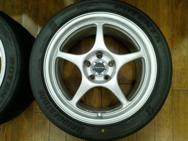 ENKEI(エンケイ)Racing(レーシング) RACING RP02+BRIDGESTONE POTENZA RE-71RS | カー用品 タイヤホイールセット 17インチタイヤホイール ...