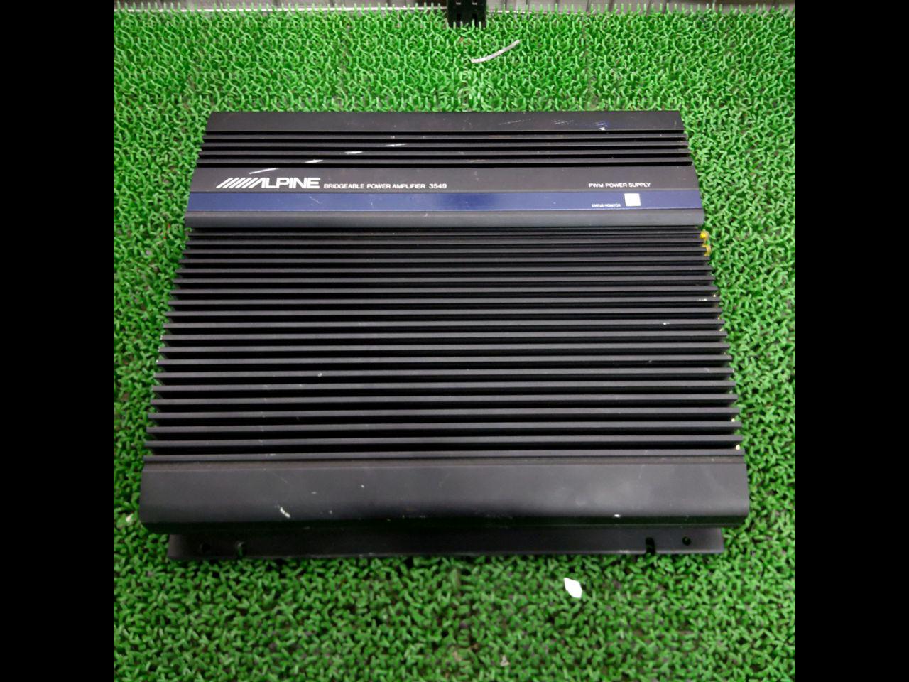 ALPINE(アルパイン) 3549 | カー用品 アンプを通販で購入する | 中古カー＆バイク用品の販売ならアップガレージ