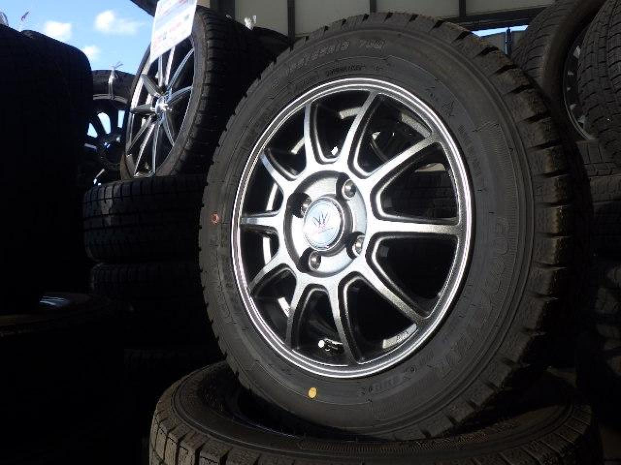 【BADX】632 LOXARNY SPORT RS-10+【GOODYEAR】ICENAVI7 | カー用品 スタッドレスタイヤホイールセット 13インチスタッドレスタイヤホイールセットを ...