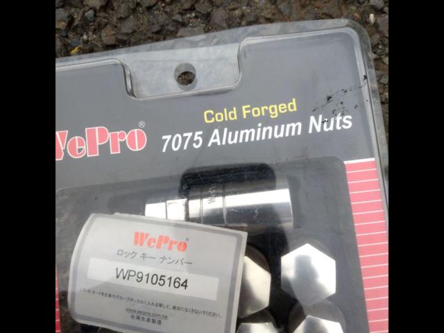 WePro 7075 超々ジュラルミン 冷間鍛造ナット | カー用品 タイヤホイール関連 取付ナットを通販で購入する | 中古カー＆バイク用品の販売ならアップガレージ