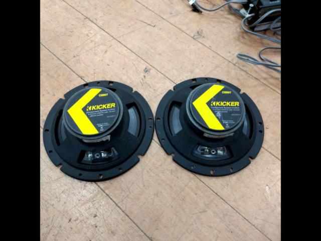 【KICKER】CSS674 ツイーター・ネットワーク付き | カー用品 スピーカー その他スピーカーを通販で購入する | 中古カー＆バイク用品の販売ならアップガレージ