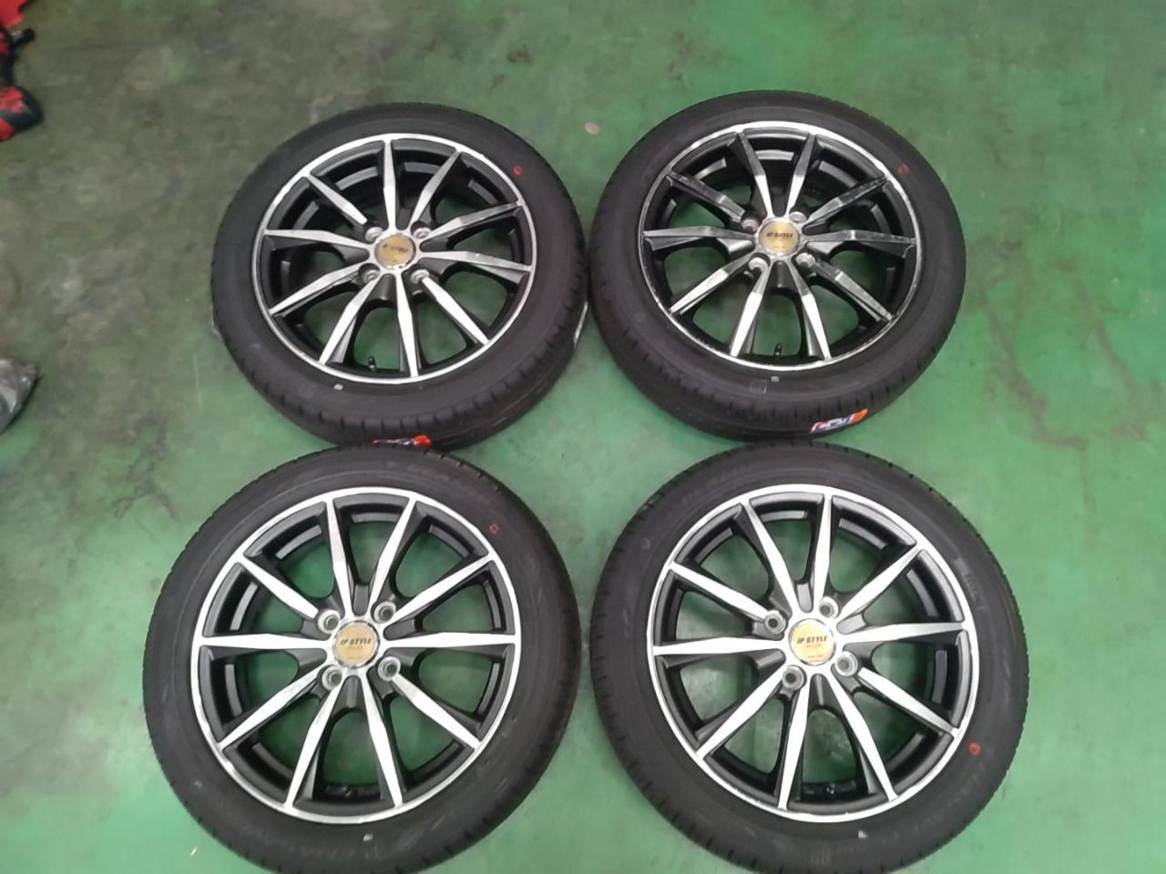 MONZA JAPAN JP STYLE(ジェイピースタイル) WOLX スポークホイール + DUNLOP(ダンロップ) ENASAVE ...