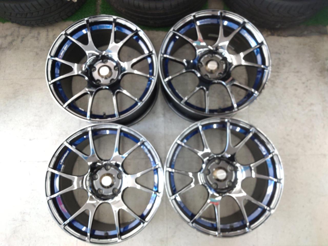 weds WedsSport SA-67R ブルーライトクローム(BLC) | カー用品 アルミホイール 18インチホイールを通販で購入する | 中古カー＆バイク用品の販売ならアップガレージ