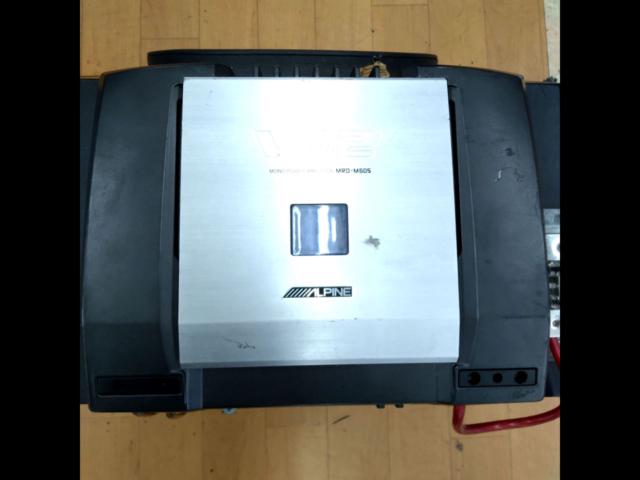 ALPINE(アルパイン)12インチ ウーファーBOX + MRD-M605 モノラル 1chアンプ | カー用品 スピーカー サブウーハー ...