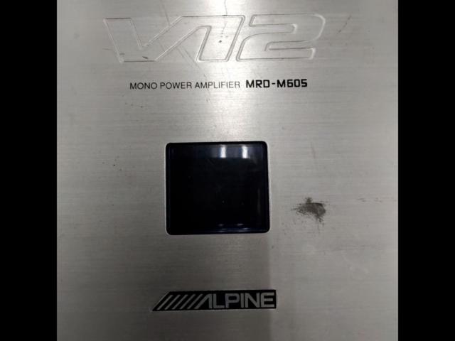 ALPINE(アルパイン)12インチ ウーファーBOX + MRD-M605 モノラル 1chアンプ | カー用品 スピーカー サブウーハー ...