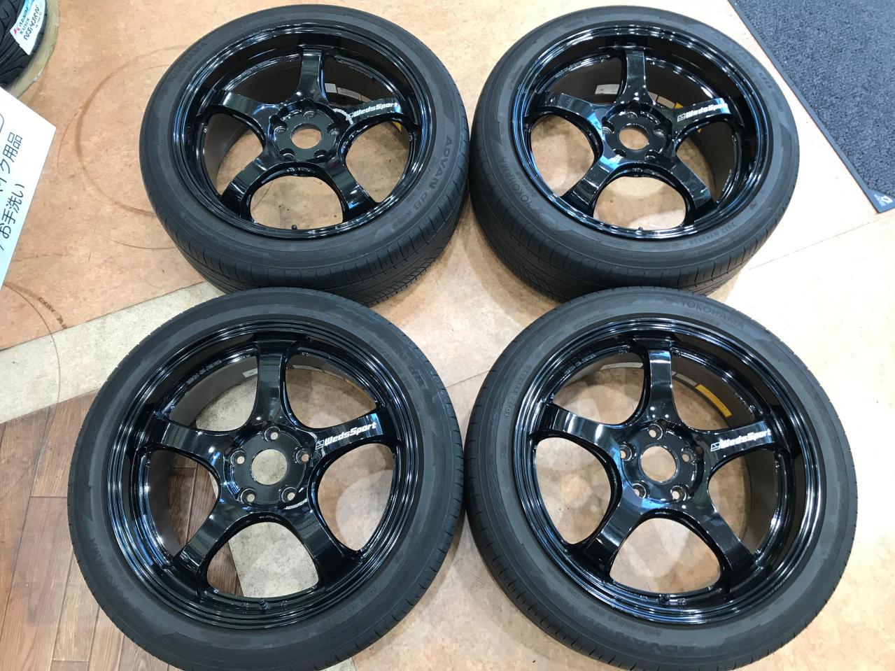 weds(ウェッズ)WedsSport(スポーツ)SPORT RN-05M+YOKOHAMA(ヨコハマ)ADVAN dB V552 | カー用品 タイヤホイールセット 18インチタイヤホイール ...