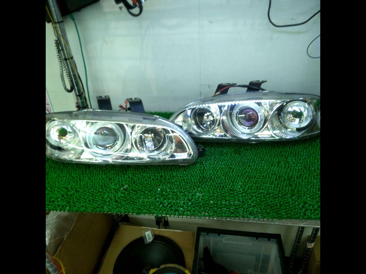 SONAR EG6/シビック イカリング付きハロゲンヘッドライト | カー用品 ボディパーツ ヘッドライトを通販で購入する | 中古カー＆バイク用品の販売ならアップガレージ