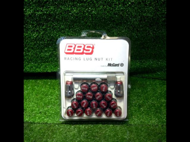 BBS RACING LUG NUT KIT made byMcGard | カー用品 タイヤホイール関連 取付ナットを通販で購入する | 中古カー＆バイク用品の販売ならアップガレージ