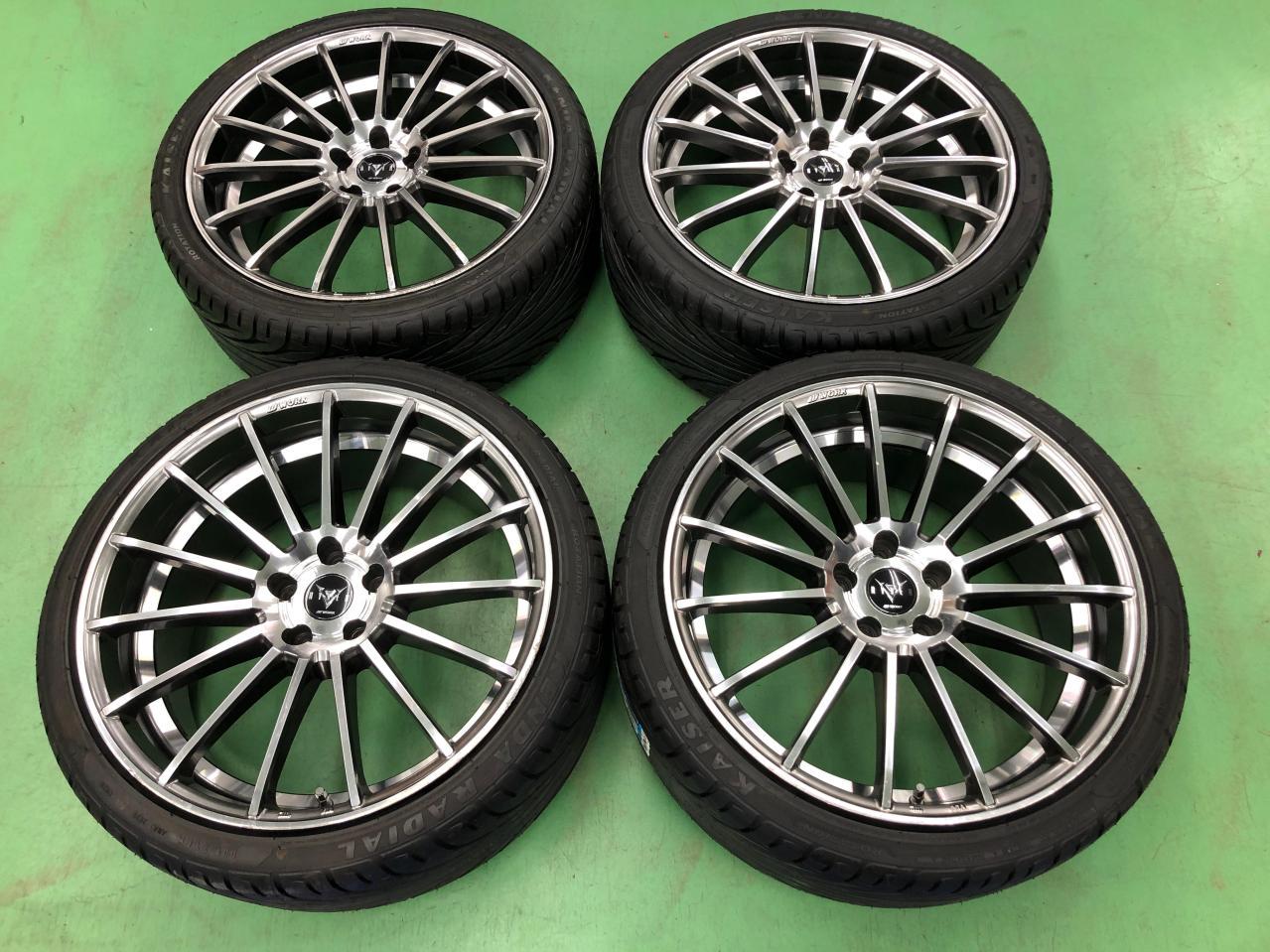 WORK RYVER F015 +KENDA KR20 | カー用品 タイヤホイールセット 20インチタイヤホイールセットを通販で購入する ...