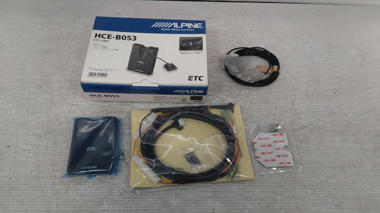 ALPINE HCE-B053 ETCユニット 1.0 ※別途セットアップ料2200円 | カー用品 ETC アンテナ分離型を通販で購入する | 中古カー＆バイク用品の販売ならアップガレージ