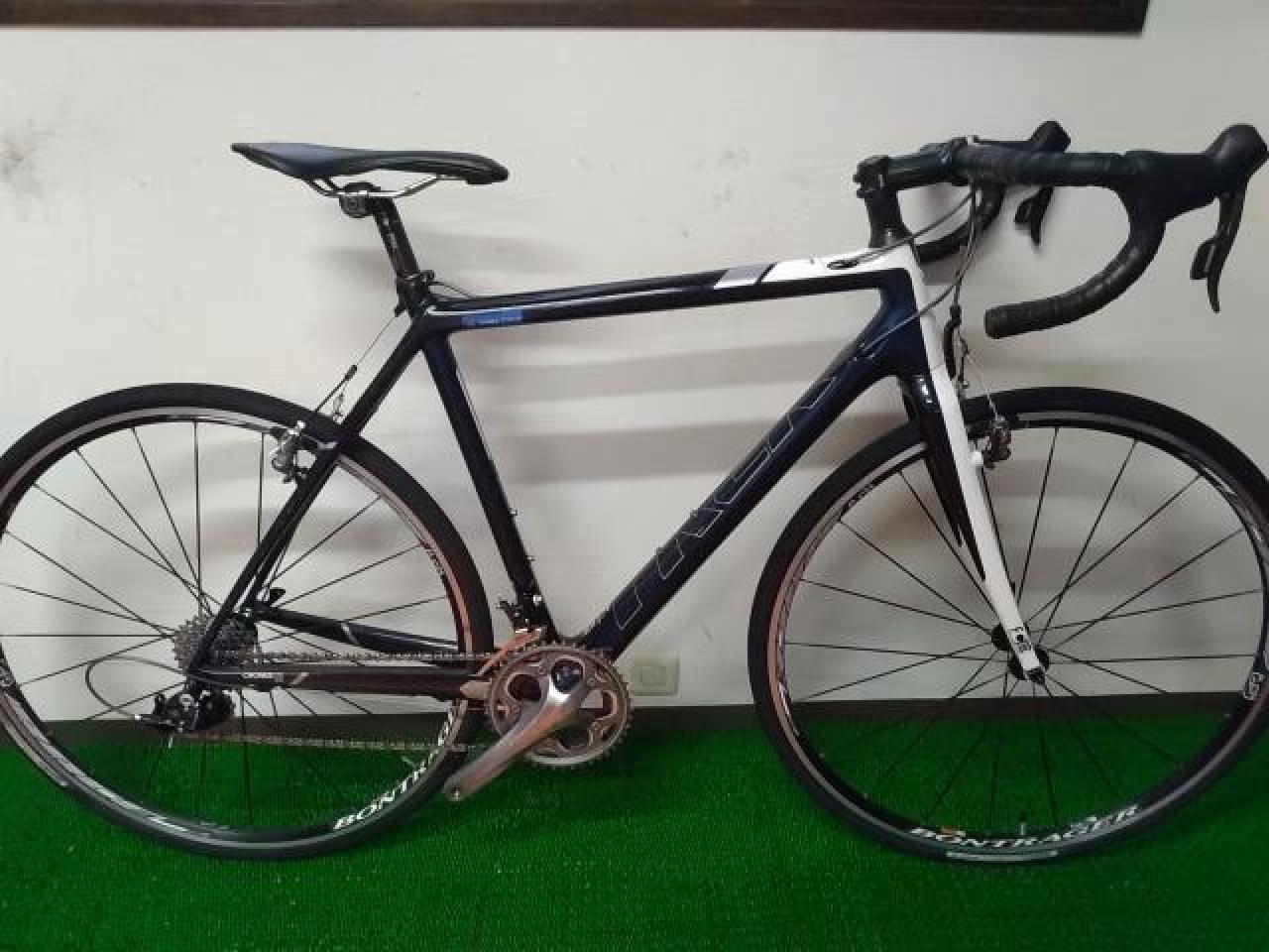 【わけあり現状販売】TREK CRONUS CX PRO 2012年モデル 700C2x10Sカーボンロードバイク/シクロクロス ネイビー ...