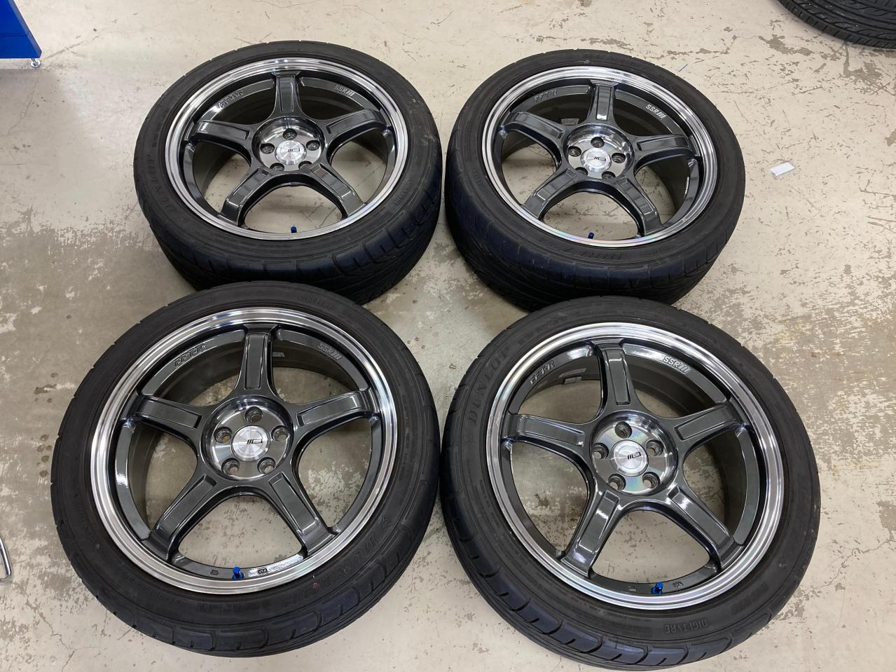 TANABE SSR SERIES GTX03 + DUNLOP DIREZZA DZ101 | カー用品 タイヤホイールセット 18インチタイヤホイールセットを通販で購入する | 中古カー ...