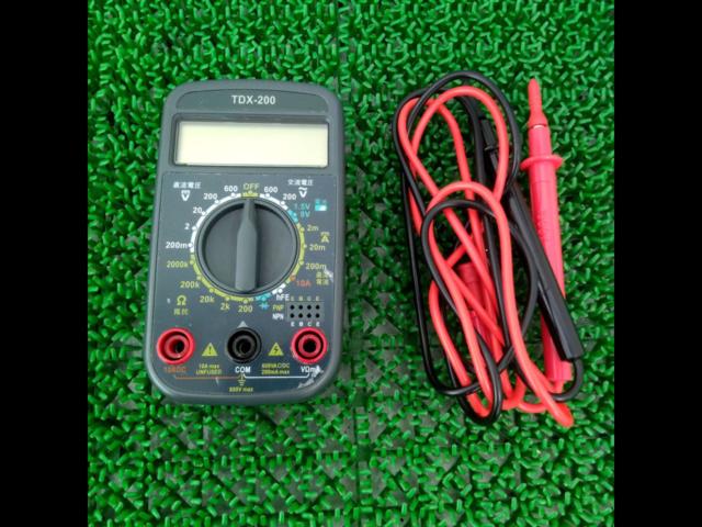 ☆電圧チェック☆オーム電機 OHM TDX-200 デジタルテスター | カー用品 メンテナンス 工具を通販で購入する | 中古カー＆バイク用品の販売ならアップガレージ