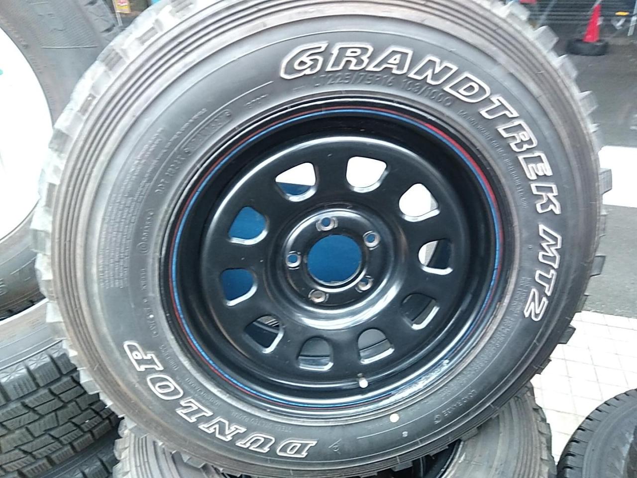 MLJ DAYTONA SS+DUNLOP GRANDTREK MT2 | カー用品 タイヤホイールセット 16インチタイヤホイールセットを通販で購入する | 中古カー＆バイク用品の販売なら ...