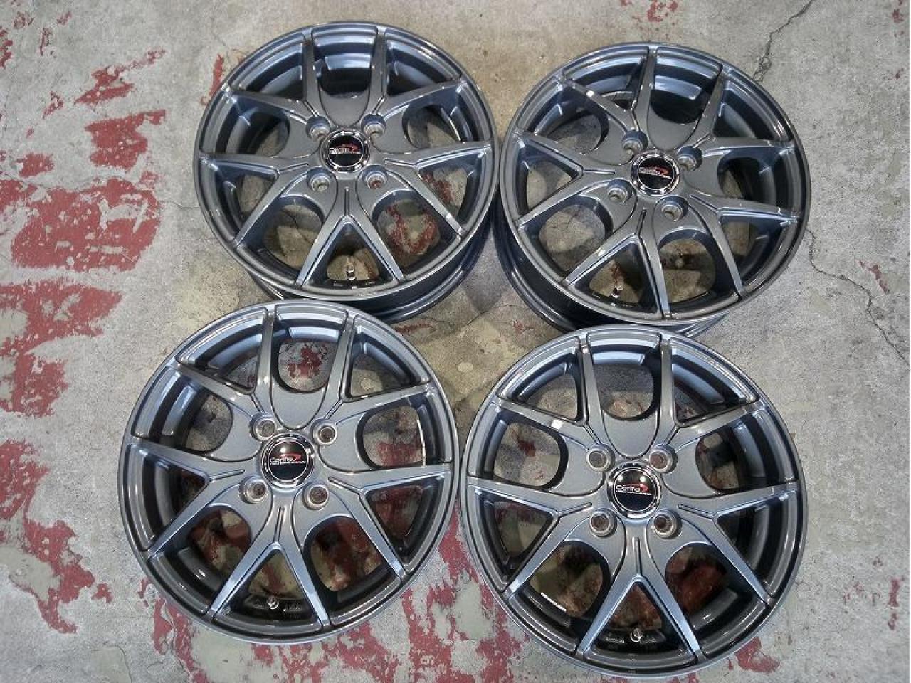 【weds(ウェッズ)】 Carifaツイン5本スポーク | カー用品 アルミホイール 14インチホイールを通販で購入する | 中古カー ...