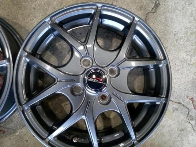 【weds(ウェッズ)】 Carifaツイン5本スポーク | カー用品 アルミホイール 14インチホイールを通販で購入する | 中古カー＆バイク用品の販売ならアップガレージ