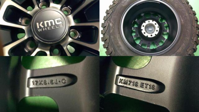 【MLJ(エムエルジェイ)】KMC(ケーエムシー) KM718 SUMMIT+【BFGoodrich】MUD-TERRAIN T/A KM3 ...