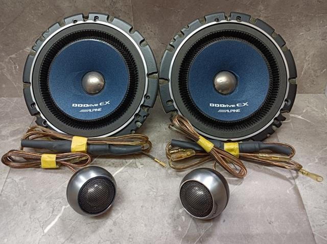 ALPINE DDC-165E セパレートスピーカー | カー用品 スピーカー 埋め込みスピーカーを通販で購入する | 中古カー＆バイク用品の販売ならアップガレージ