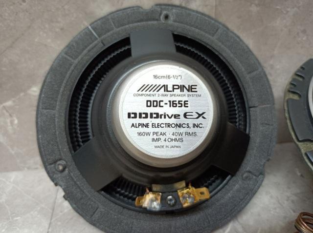 ALPINE DDC-165E セパレートスピーカー | カー用品 スピーカー 埋め込みスピーカーを通販で購入する | 中古カー＆バイク用品の販売ならアップガレージ