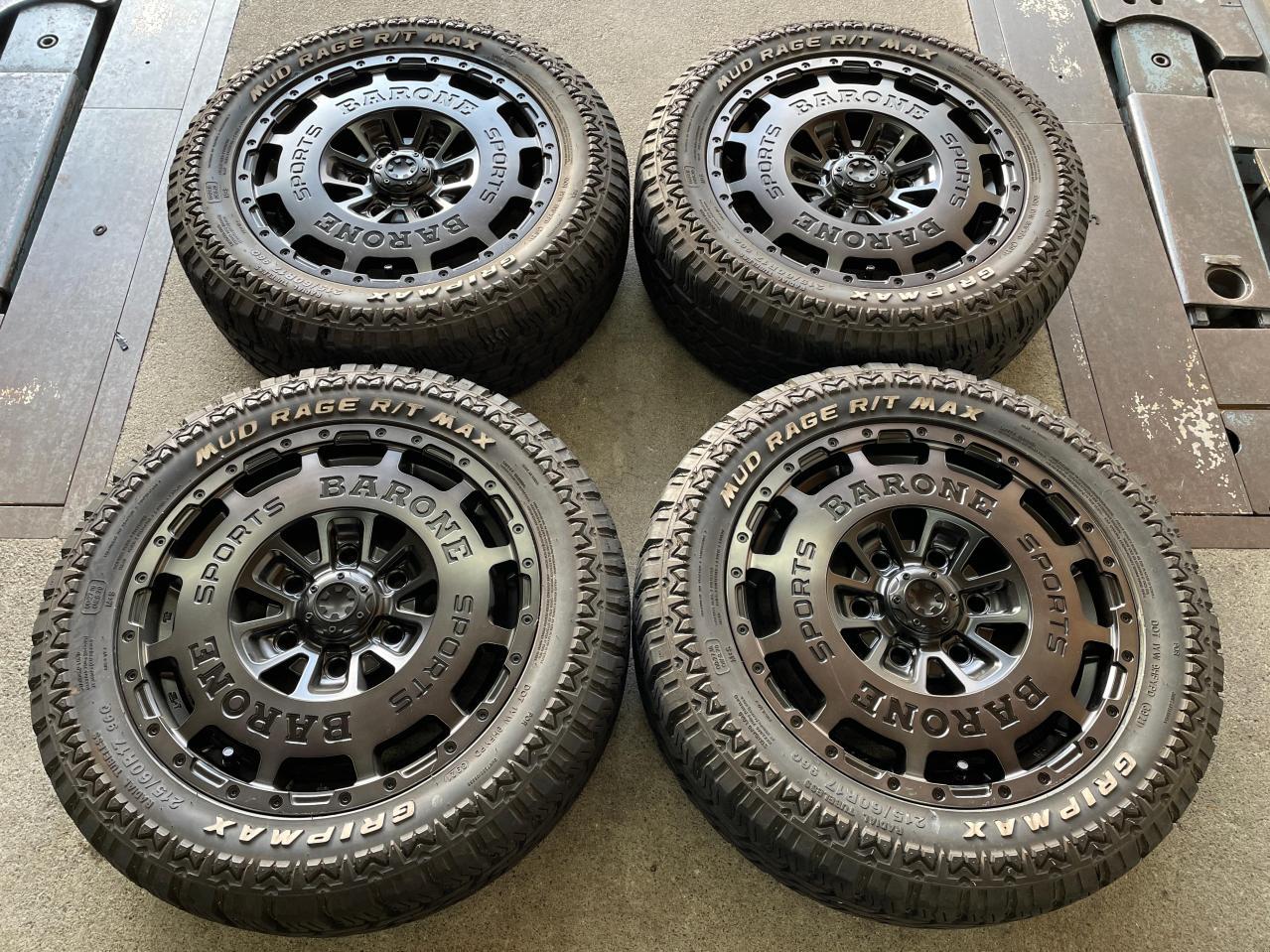 FABULOUS(ファブレス)BARONE(ヴァローネ) AP-12(1P) + GRIPMAX MUD RAGR R/T MAX | 中古品 | アップガレージ 小牧南インター店 | カー ...