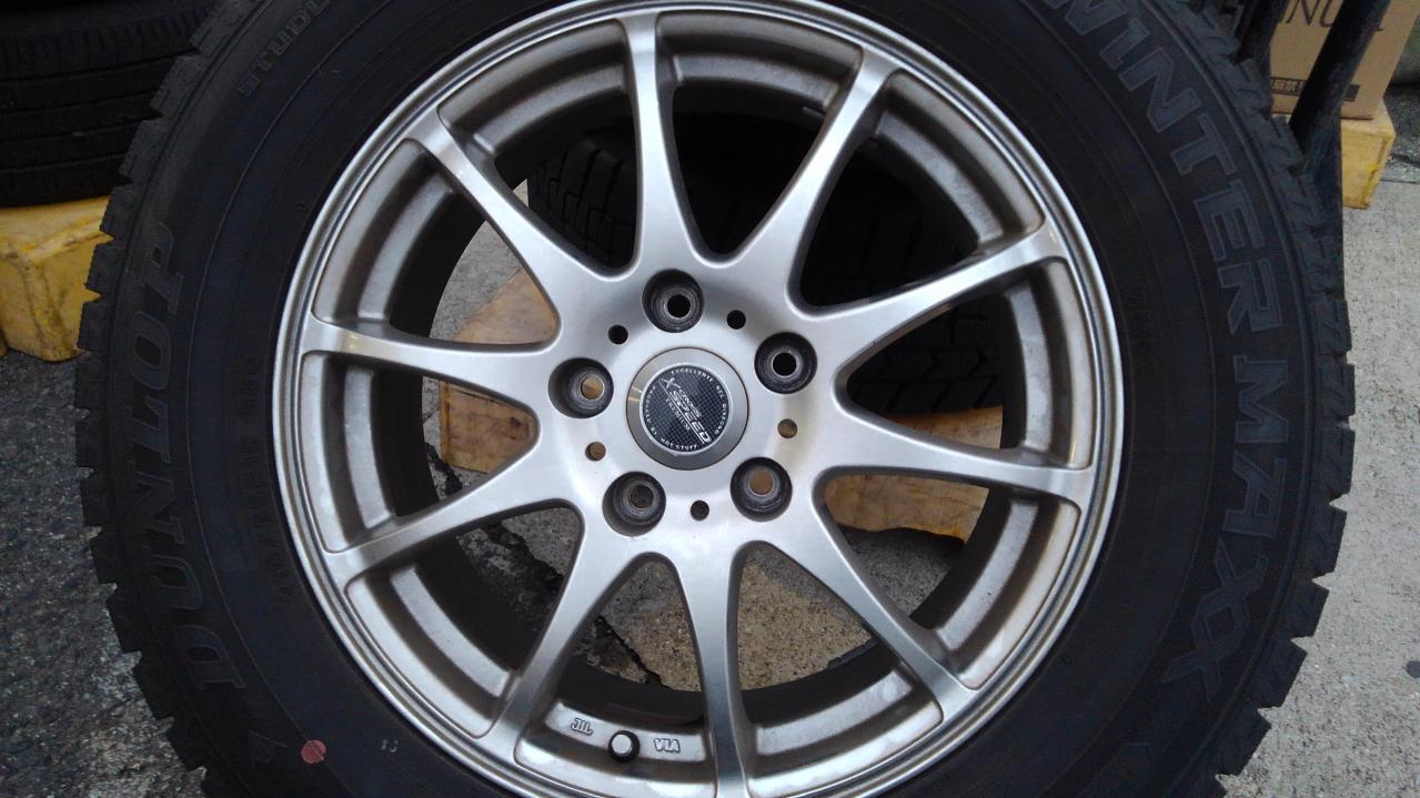 【HOT STUFF(ホットスタッフ)】CROSS SPEED(クロススピード) PREMIUM+DUNLOP WINTERMAXX WM02 | カー用品 スタッドレスタイヤホイールセット ...