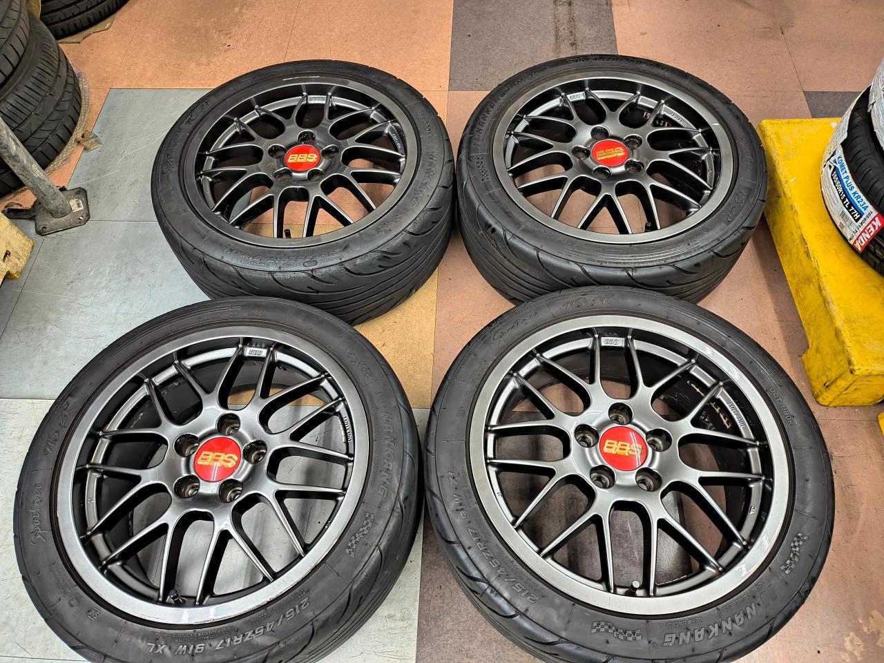 BBS RX RX243 + NANKANG sportnex ns-2R | カー用品 タイヤホイールセット 17インチタイヤホイールセット ...