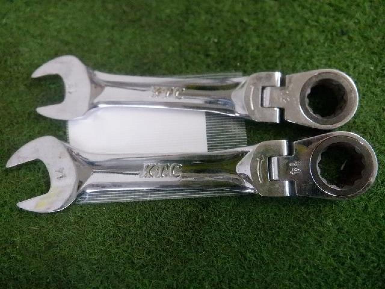 【WG】【KTC】ショートラチェットコンビネーションレンチ 首振りタイプ | 総合リユース 大工道具 スパナ、レンチを通販で購入する | 中古カー＆バイク用品の販売ならアップガレージ