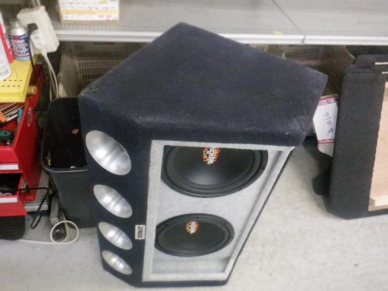 KICKER EX BOX付きウーハー | カー用品 スピーカー サブウーハースピーカーBOX付を通販で購入する | 中古カー＆バイク用品の ...