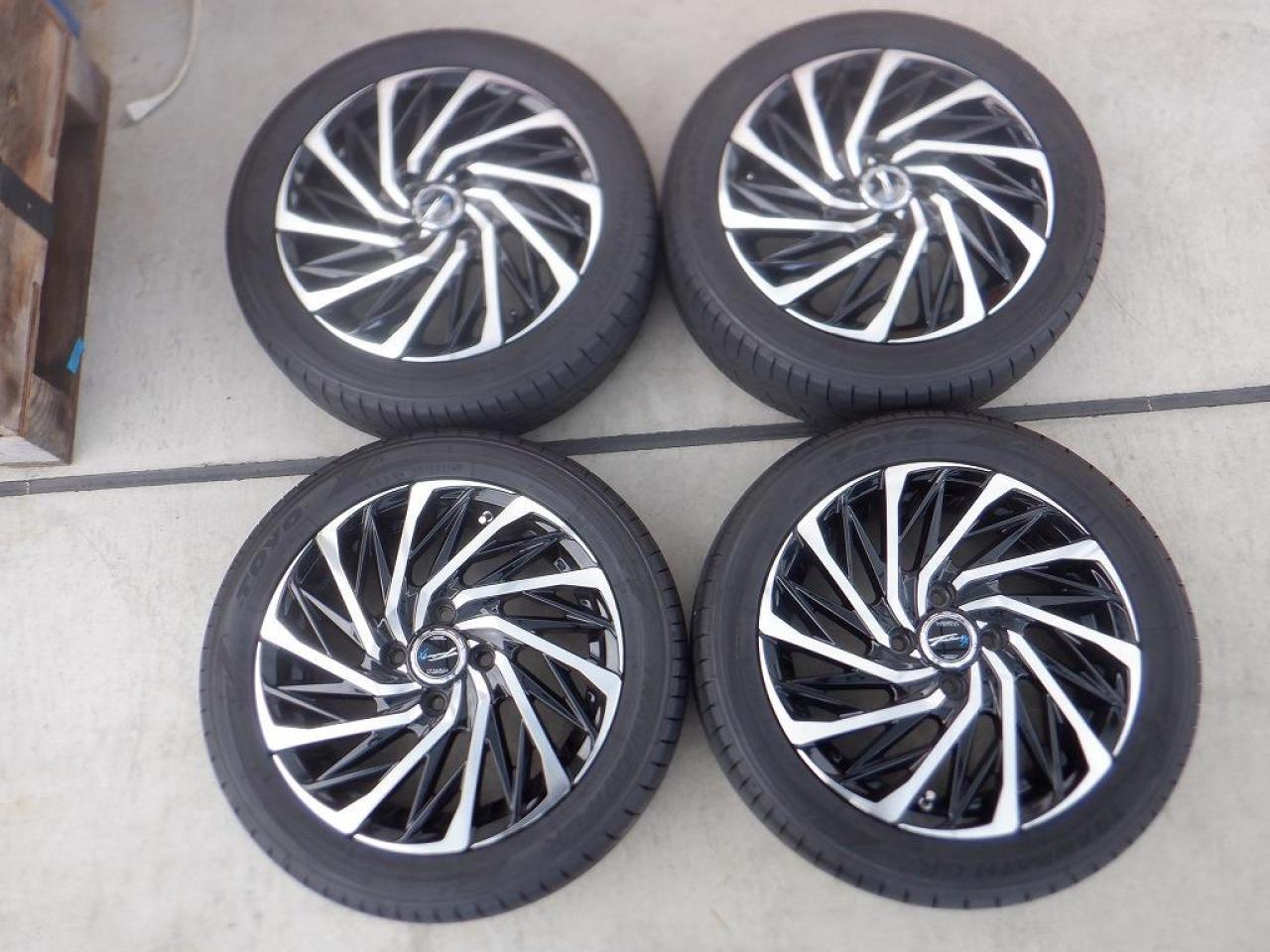 1【BADX(バドックス)】632 LOXARNY(ロクサーニ) Turbine VX + 【TOYO】TRANPATH Luk | カー用品 タイヤホイールセット 15インチタイヤホイール ...