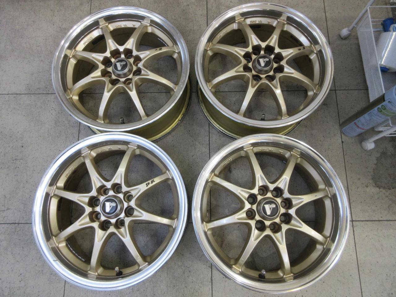 RAYS APIS V-SPEED SR-08 | カー用品 アルミホイール 15インチホイールを通販で購入する | 中古カー＆バイク用品の ...