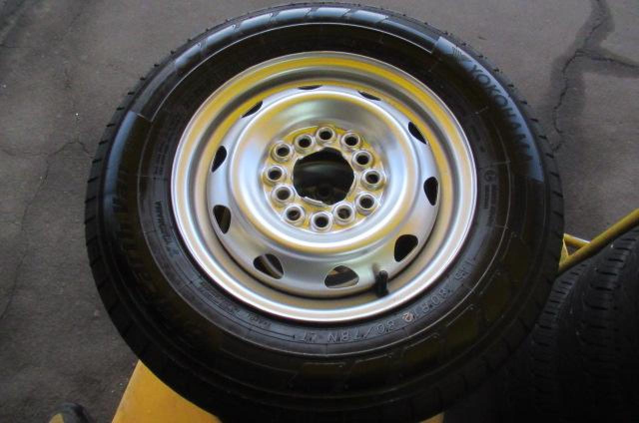 weds(ウェッズ) PK-401 スチールホイール シルバー + YOKOHAMA(ヨコハマ) BluEarthーVan TY55 | カー ...