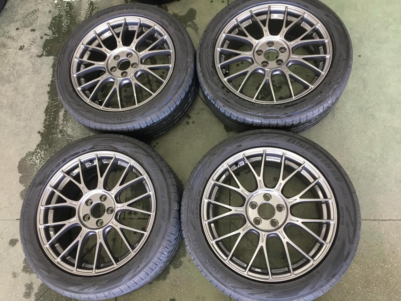 ENKEI PerformanceLine PFM1+YOKOHAMA BluEarth-RV 215/50R17 | カー用品 タイヤホイールセット 17インチタイヤホイールセットを通販で ...