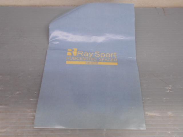 RAYS RHCS RaySport ホイールスペーサー 2枚セット♪ | カー用品 タイヤホイール関連 その他ホイール関連を通販で購入する | 中古カー＆バイク用品の販売ならアップガレージ