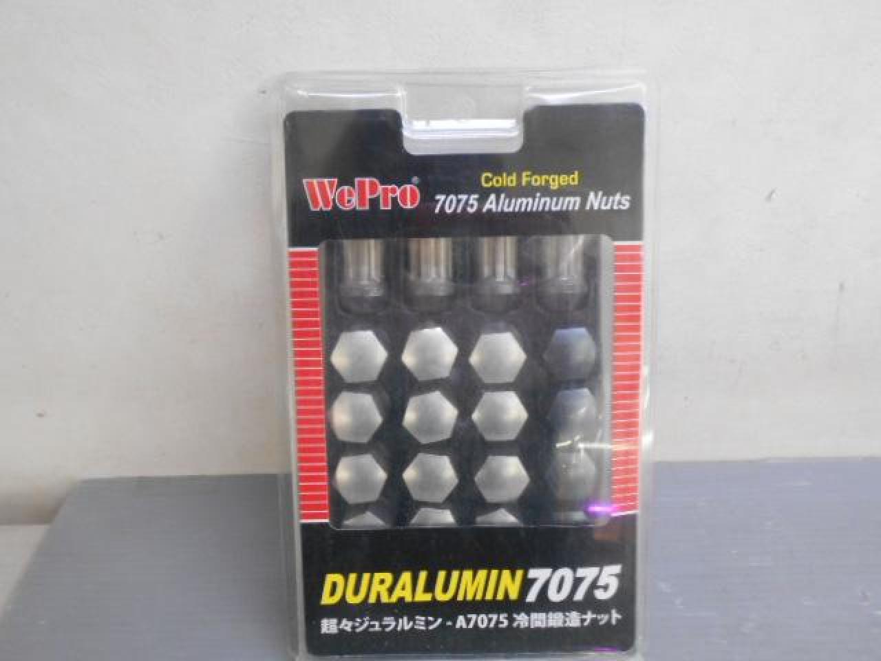 Wepro DURALUMIN7075 ジュラルミンナットセット 20個セット♪ (M12×P1.5) | カー用品 タイヤホイール関連 取付ナットを通販で購入する | 中古カー＆バイク用品の ...