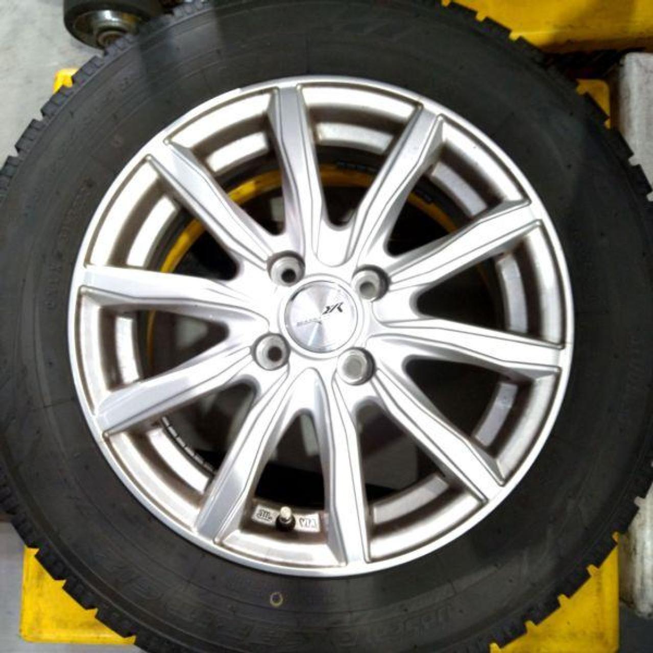 weds(ウェッズ) ENCOUGARⅡ + TOYO(トーヨー) OBSERVE GARIT GIZ | カー用品 スタッドレスタイヤホイールセット 15インチスタッドレスタイヤホイール ...