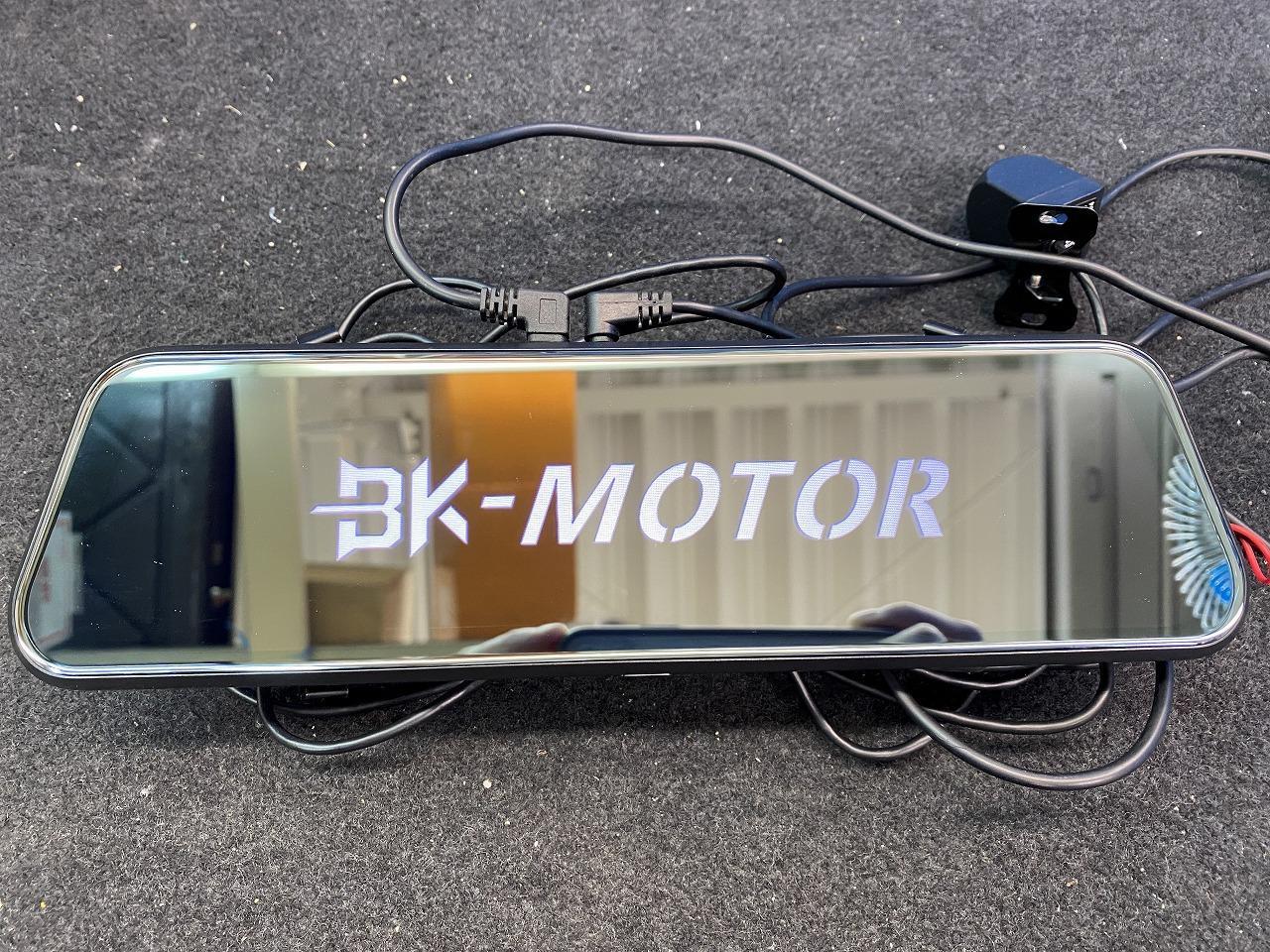 BK-MOTOR ミラー型前後2カメラドライブレコーダー | 中古品 | アップガレージ 富山店 | カー用品 カーAVアクセサリー ドライブ ...