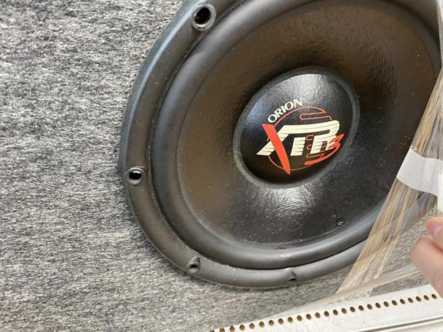 【ORION】XTR3 ウーハー2発 | カー用品 スピーカー サブウーハースピーカーBOX付を通販で購入する | 中古カー＆バイク用品の販売 ...