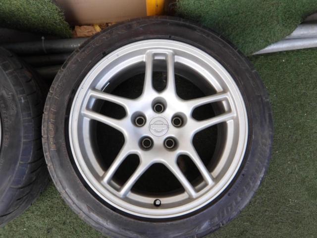 ホイールのみ2本【日産純正】 スカイラインGT-R/BNR33 | カー用品 アルミホイール 17インチホイールを通販で購入する | 中古カー ...