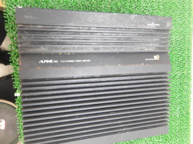 【ALPINE】ALPINE 3554 | 中古品 | アップガレージ 静岡富士店 | カー用品 アンプを通販で購入する | 中古カー＆バイク ...