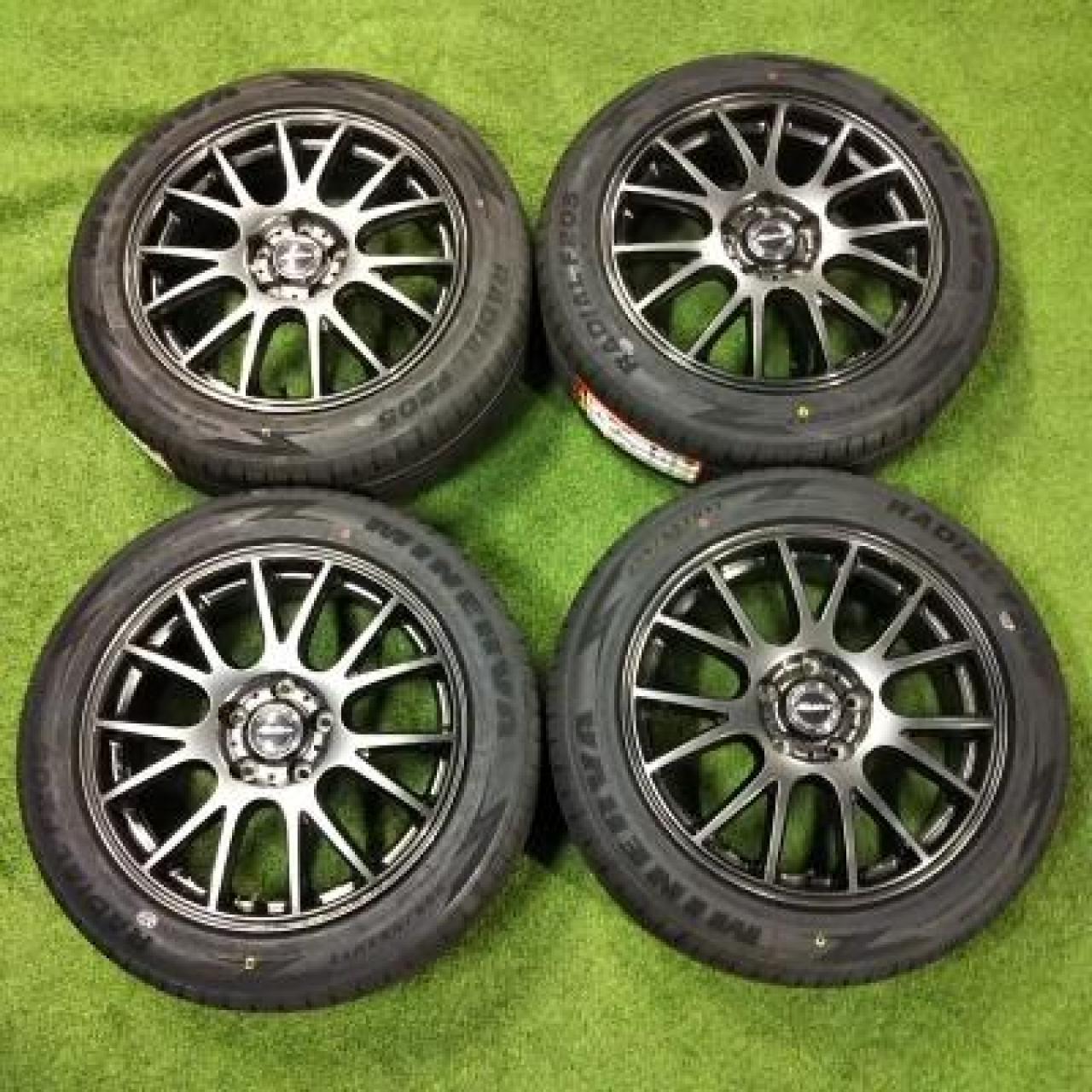 ☆試着無料!☆DUNLOP Mistiere RB14 + MINERVA F205 205/55R17 2024年製造 | カー用品 タイヤホイールセット 17インチタイヤホイールセットを ...