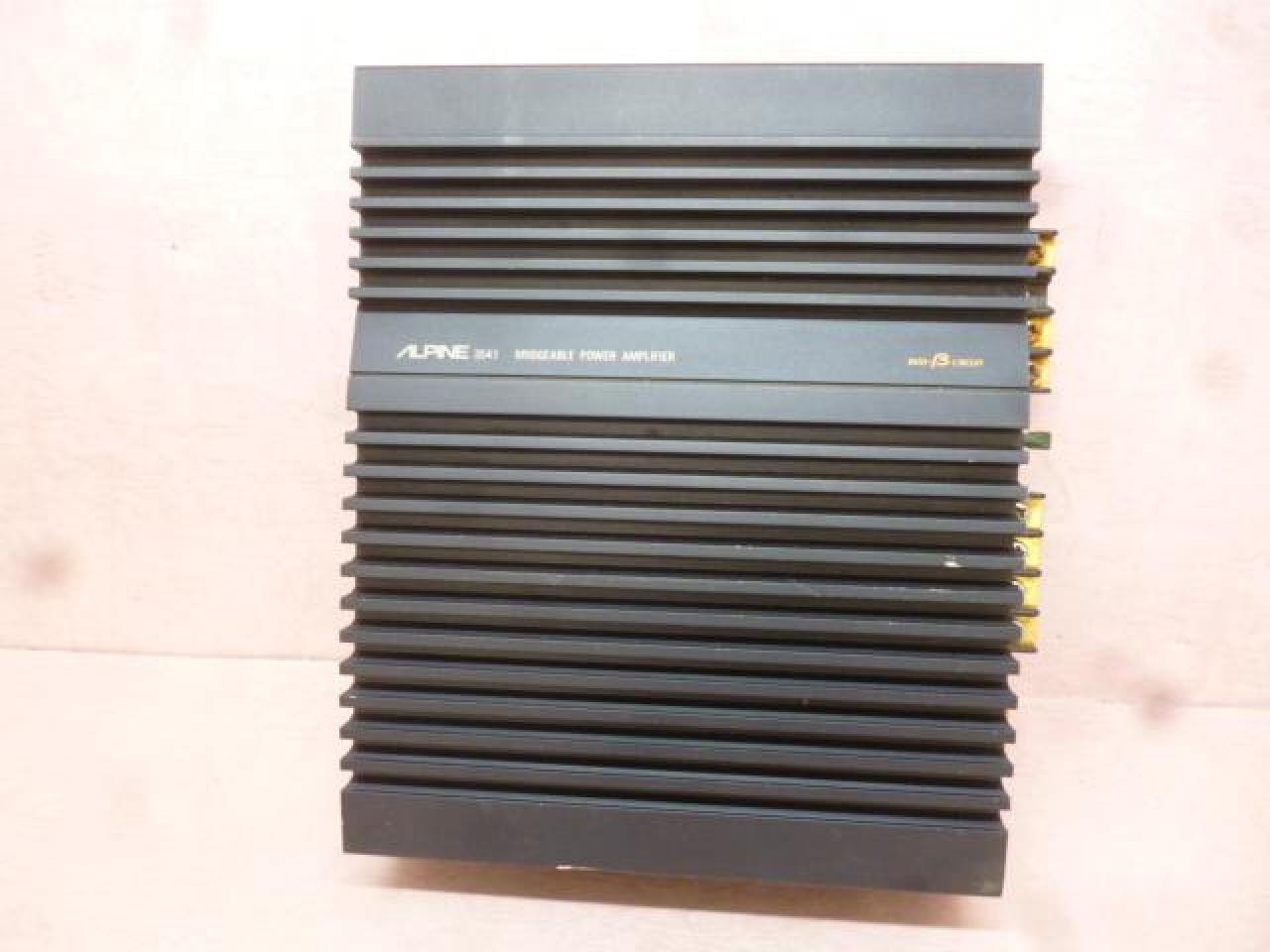 ALPINE 3542 パワーアンプ | カー用品 アンプを通販で購入する | 中古カー＆バイク用品の販売ならアップガレージ